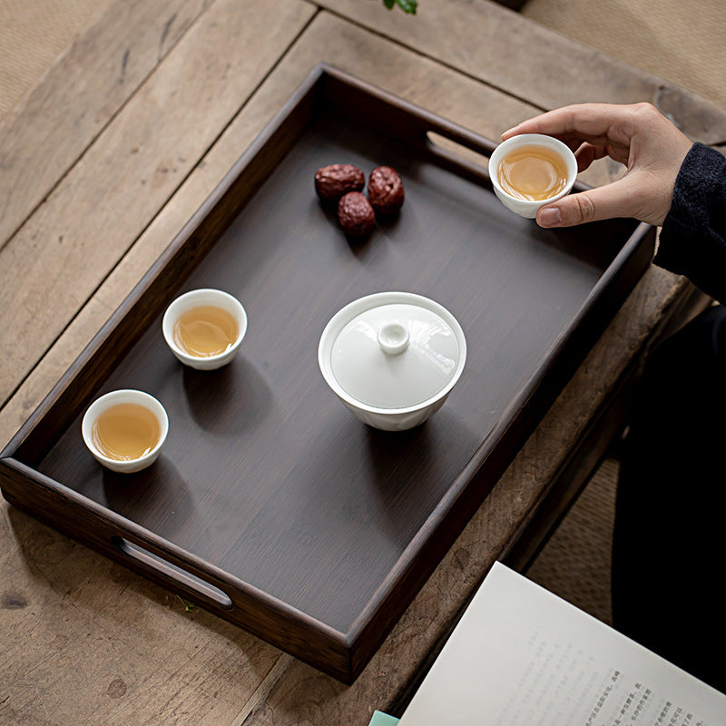 Triple Wooden Tray Tea Set (Pack of 3) – waseeh.com