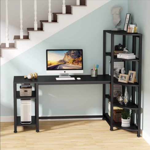 Space Savin Modern Computer Work Station Desk Organizer Table – waseeh.com