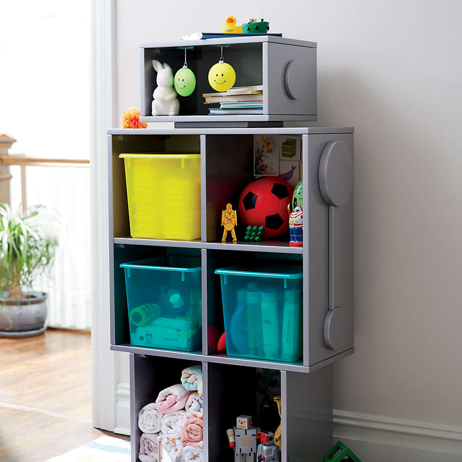 Robot Bookcase Shelve Organzier Kids Bedroom Rack Decor – waseeh.com