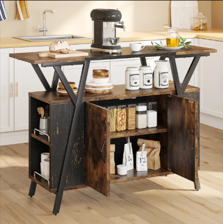 Linneman Kitchen Island Organizer Rack – waseeh.com
